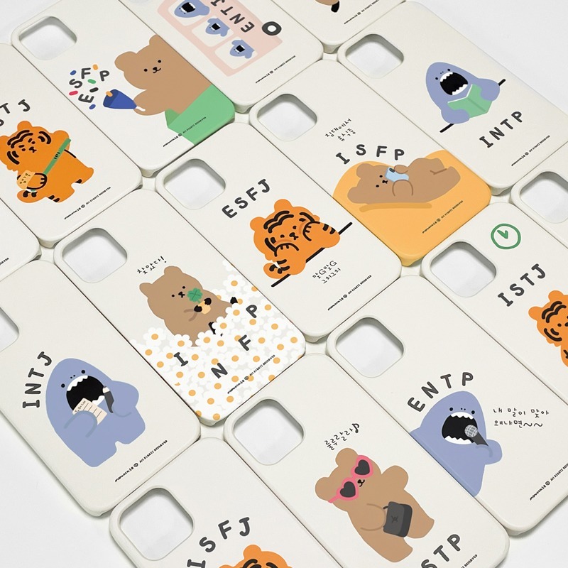 Momo Case MBTI Animals Phone Case（硬殼）