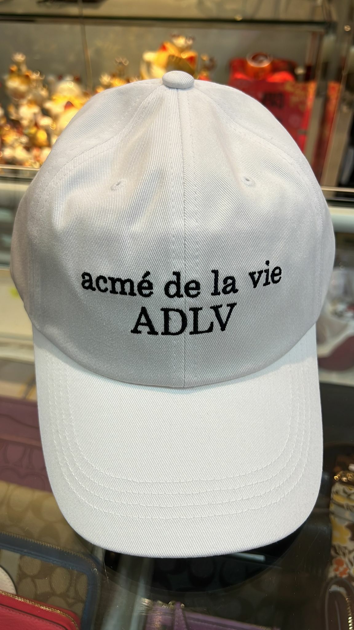 [S] ADLV BASIC LOGO BALL CAP,WHITE, ADLV19SS-BCMCBL-WHT (SAV30)