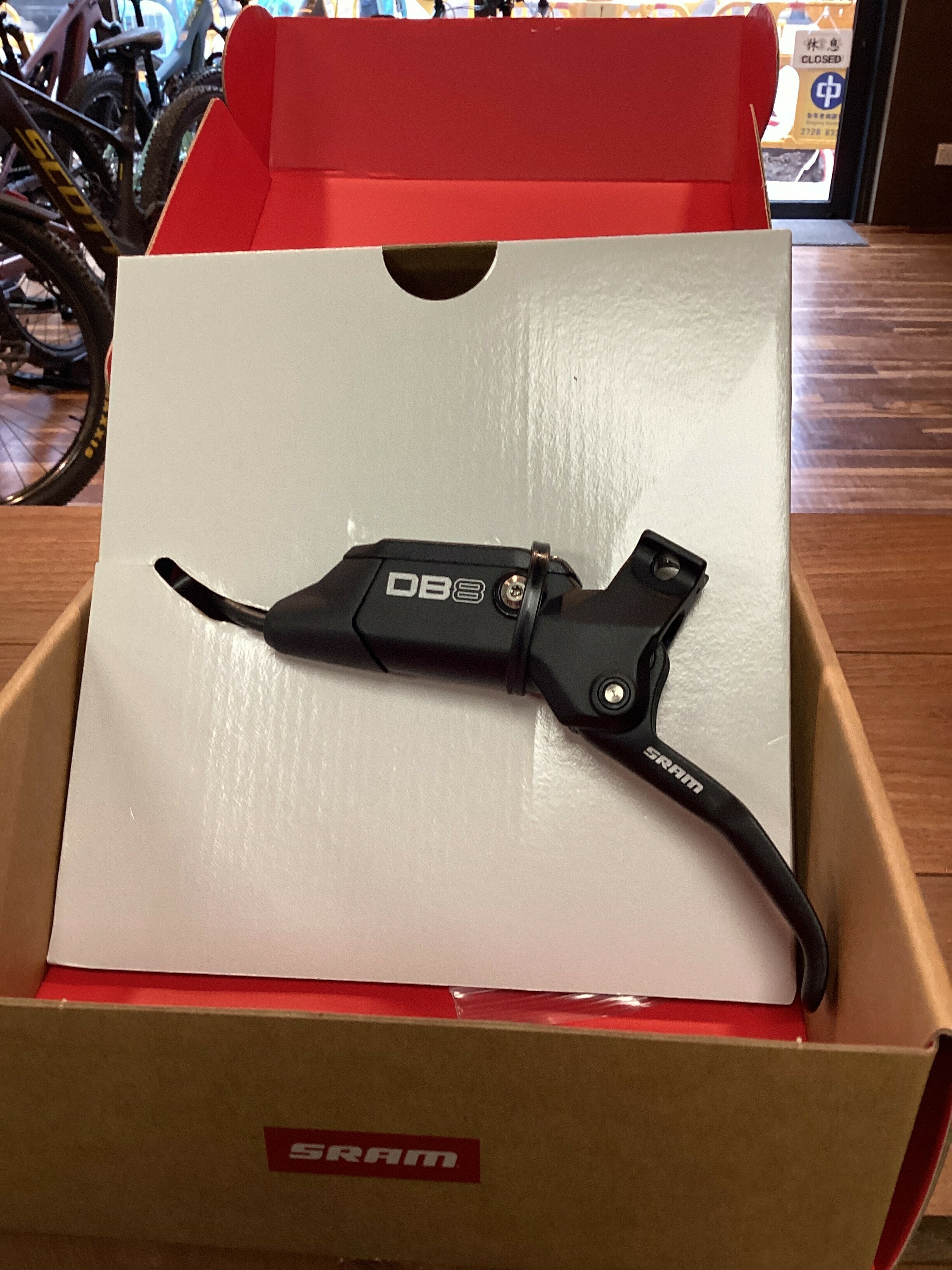 SRAM Disc Brake DB8 - Diffusion Black Rear 1800mm Hose