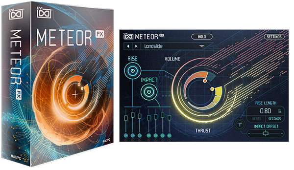 電影與遊戲音效取樣音源 UVI Meteor Plugin (序號下載版)