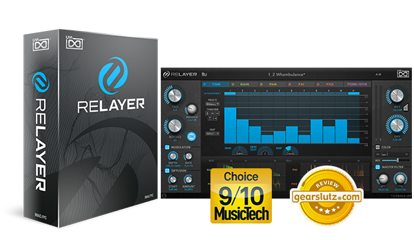 延遲 軟體效果器 UVI Relayer Tape Delay Effect Plugin (序號下載版)