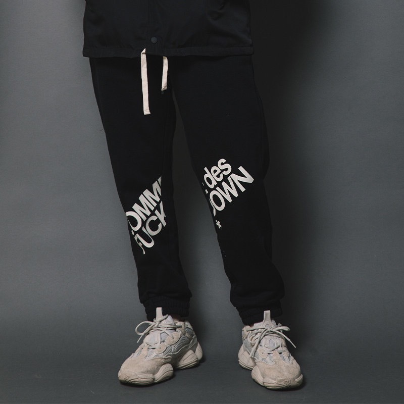 SSUR PLUS 字體CDFD 大LOGO 縮口 長褲