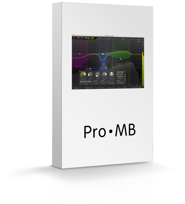 FabFilter Pro-MB Multiband Compressor 多頻段壓縮效果器 (序號下載版)