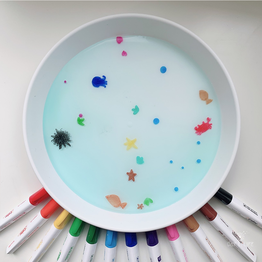 玩玩Play_韓國LINEPLUS好寫無異味工學握把安全12色白板筆