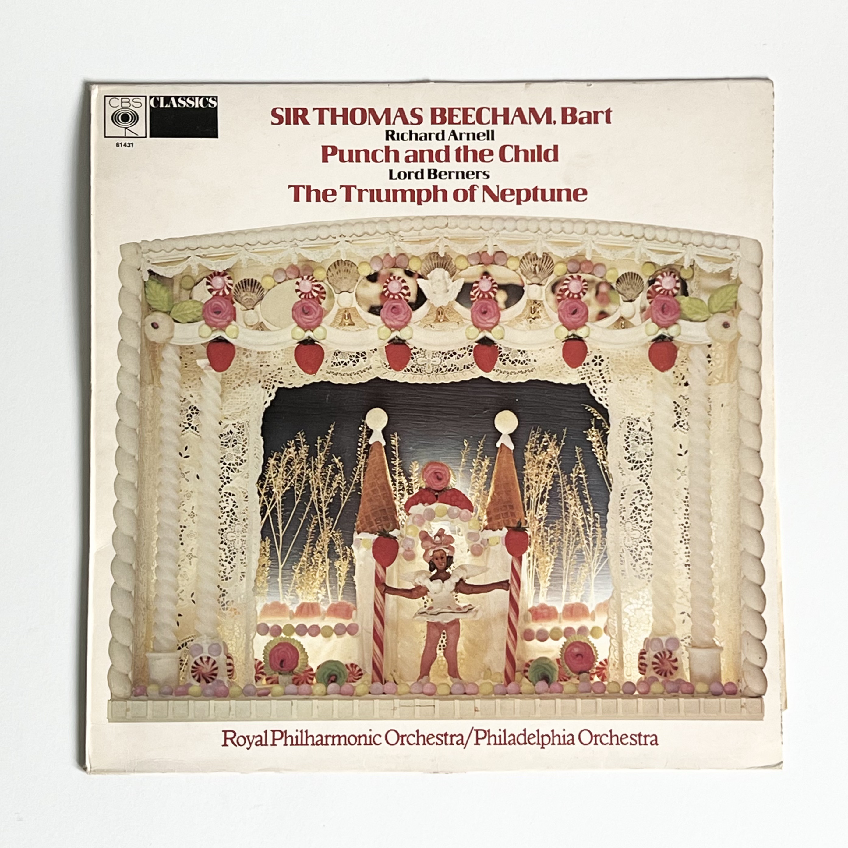 黑膠唱片封面｜SIR THOMAS BEECHAM BART