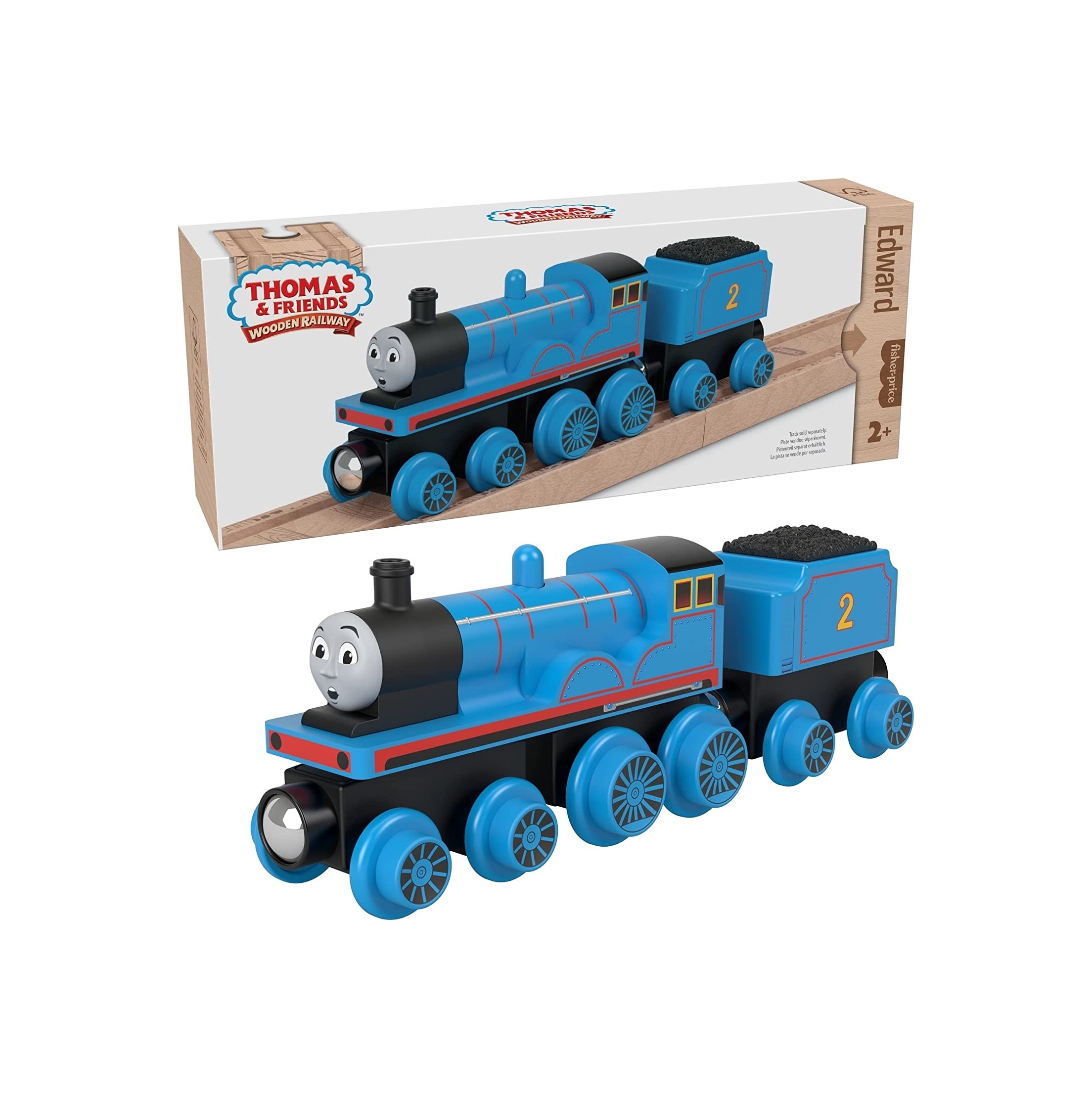 Fisher- Price Thomas & Friends Wooden Railway Edward木製