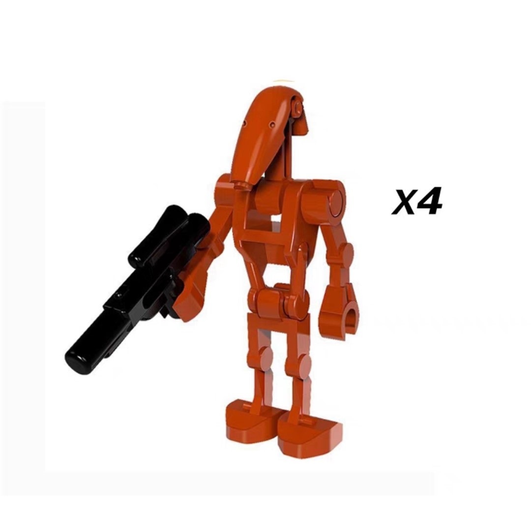 4PCS / LOT Battle Droid Army Star Wars Minifigure