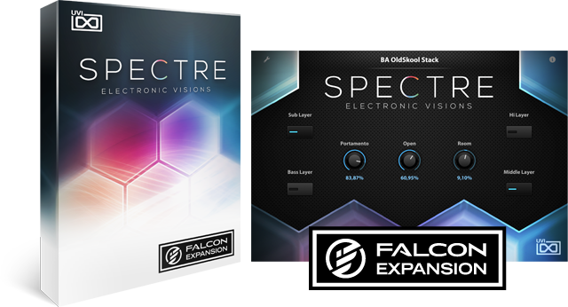 電音取樣音源 Falcon擴充音色 UVI Spectre Plugin (序號下載版)