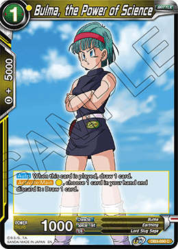 DB3-090 Bulma, the Power of Science