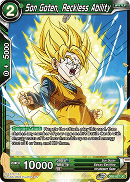 DB3-057 Son Goten, Reckless Ability
