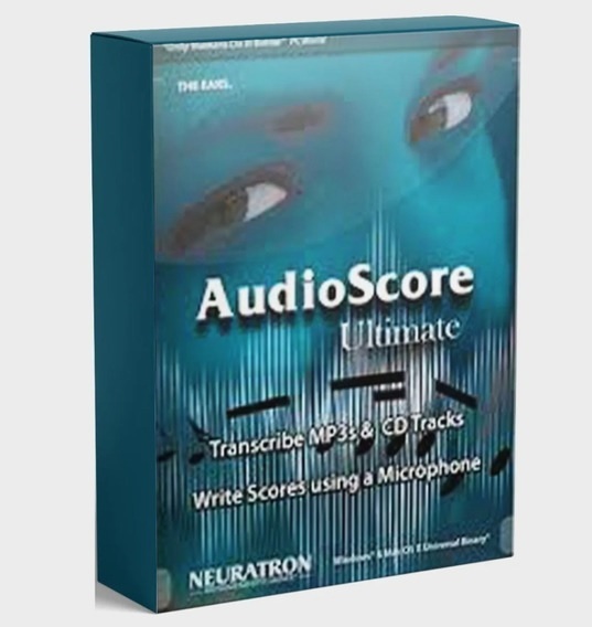 Avid AudioScore Ultimate 樂曲轉換樂譜軟體 (序號下載版)