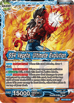 BT11-032 SS4 Vegeta, Ultimate Evolution
