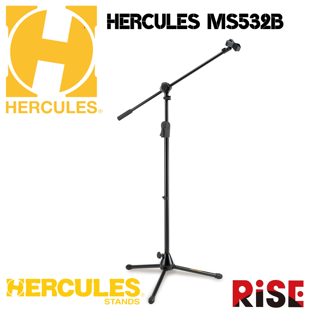 Hercules 海克力斯 MS532B 麥克風架 (快速伸縮桿/快拆麥克風夾)