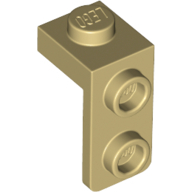 LEGO零件 托架 1x1 - 1x1 79389 沙色 6374151