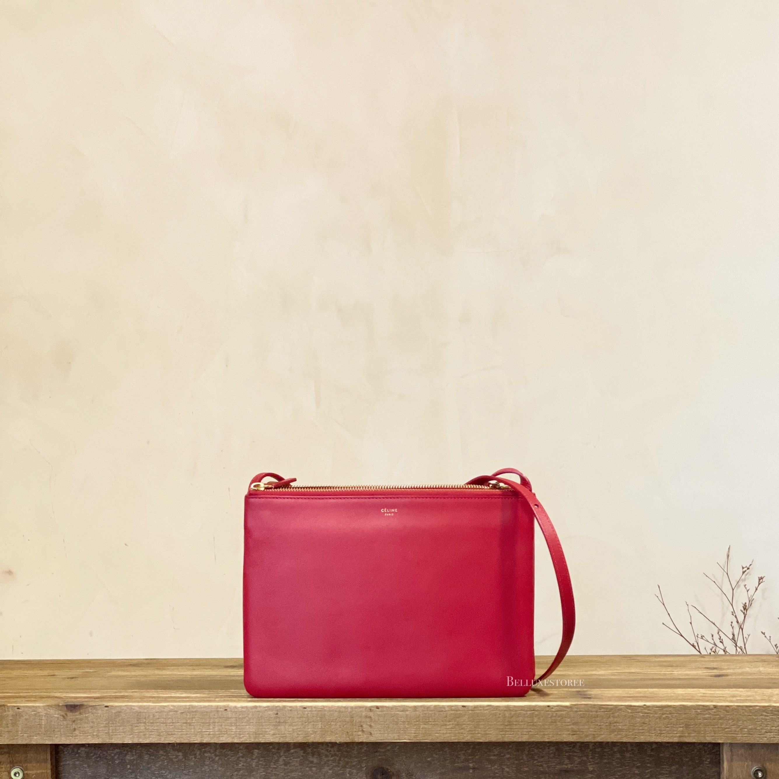 Celine trio large red