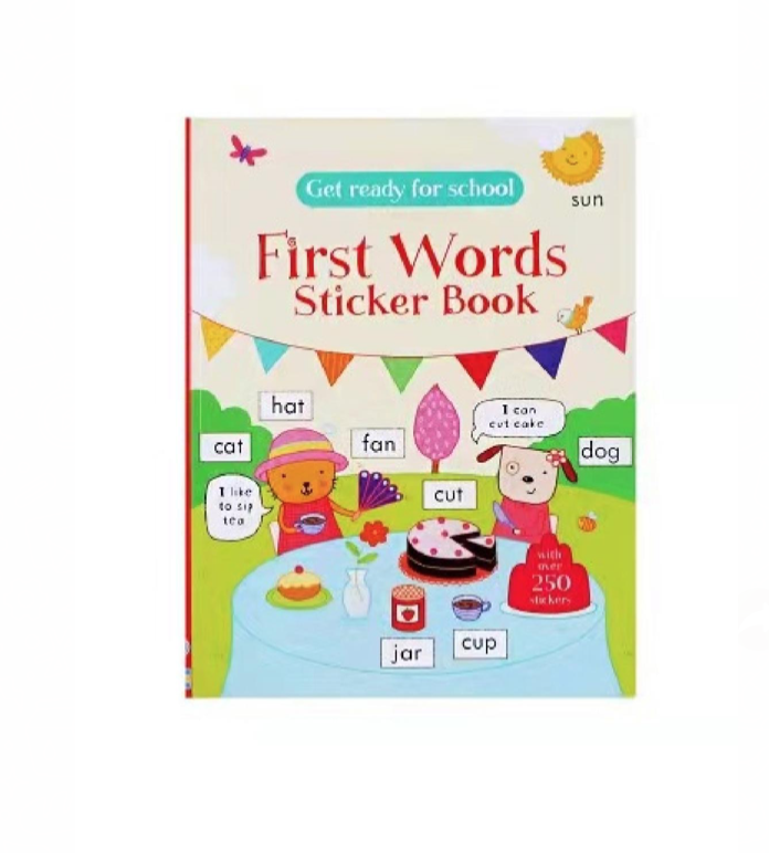 FIRST STICKER BOOK-First Words