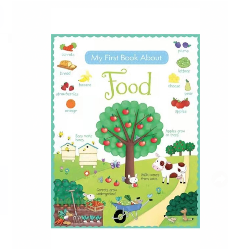 FIRST STICKER BOOK-Food