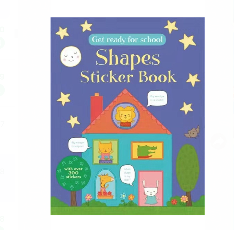 FIRST STICKER BOOK-Shapes