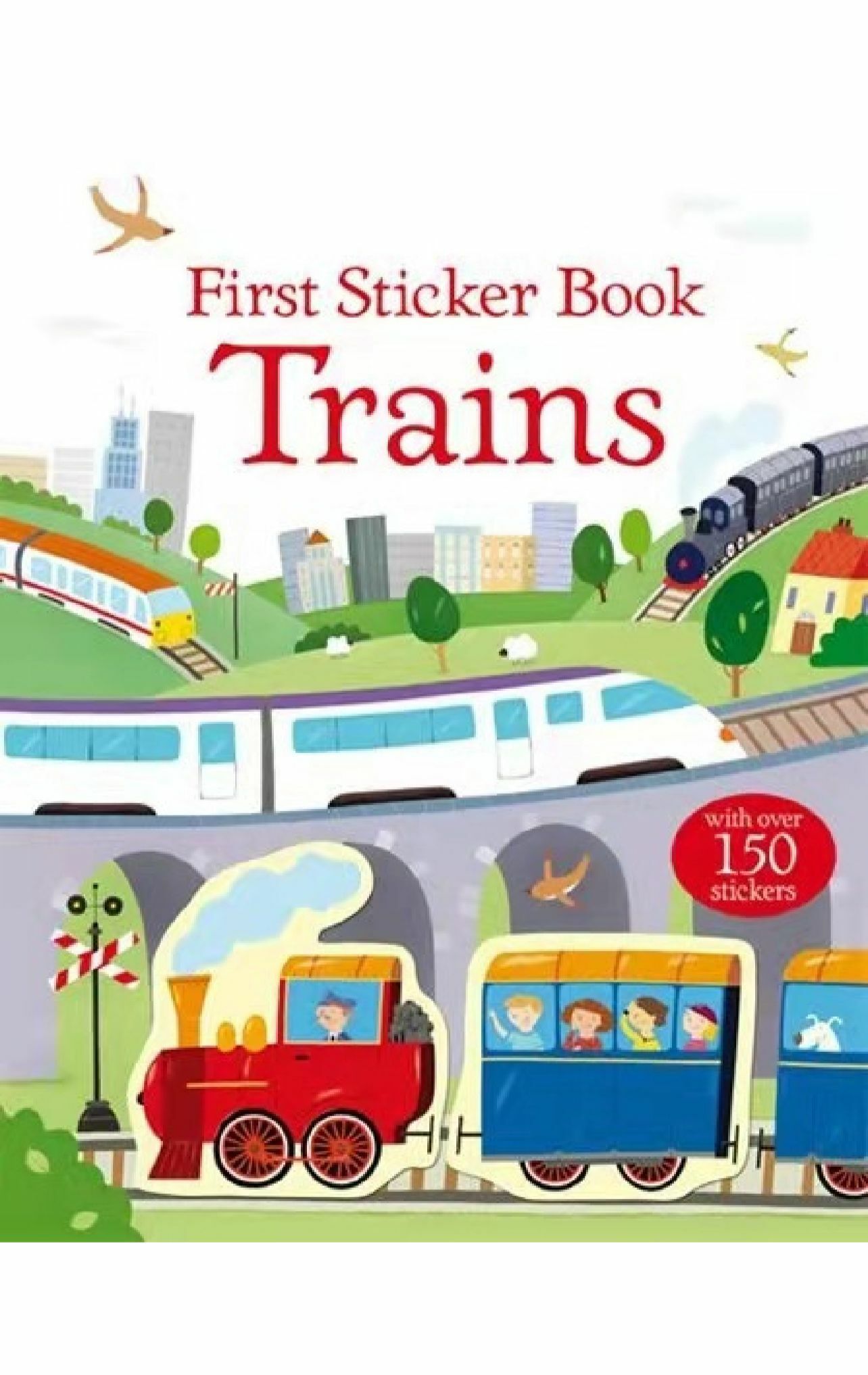 FIRST STICKER BOOK-Trains