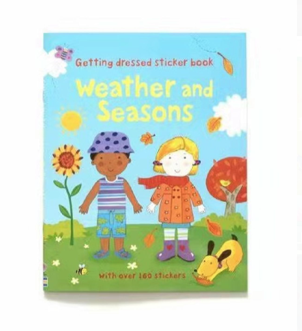 FIRST STICKER BOOK-Weather and Seasons