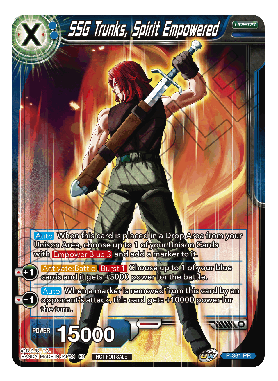 P-361 SSG Trunks, Spirit Empowered