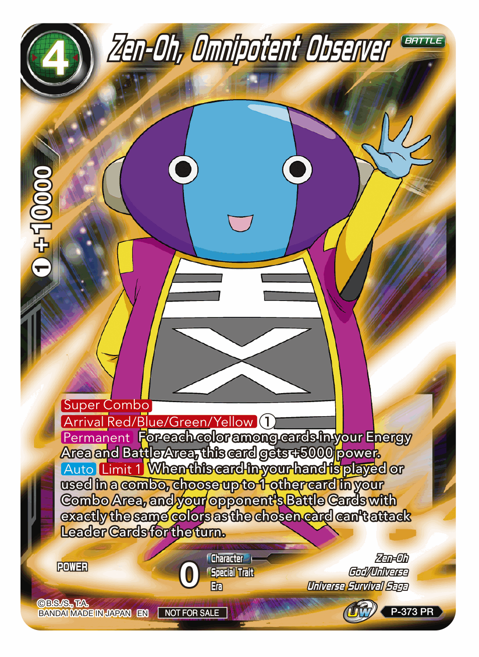 P-373 Zen-Oh, Omnipotent Observer