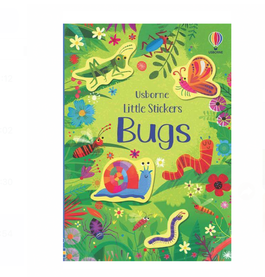 FIRST STICKER BOOK-Bugs