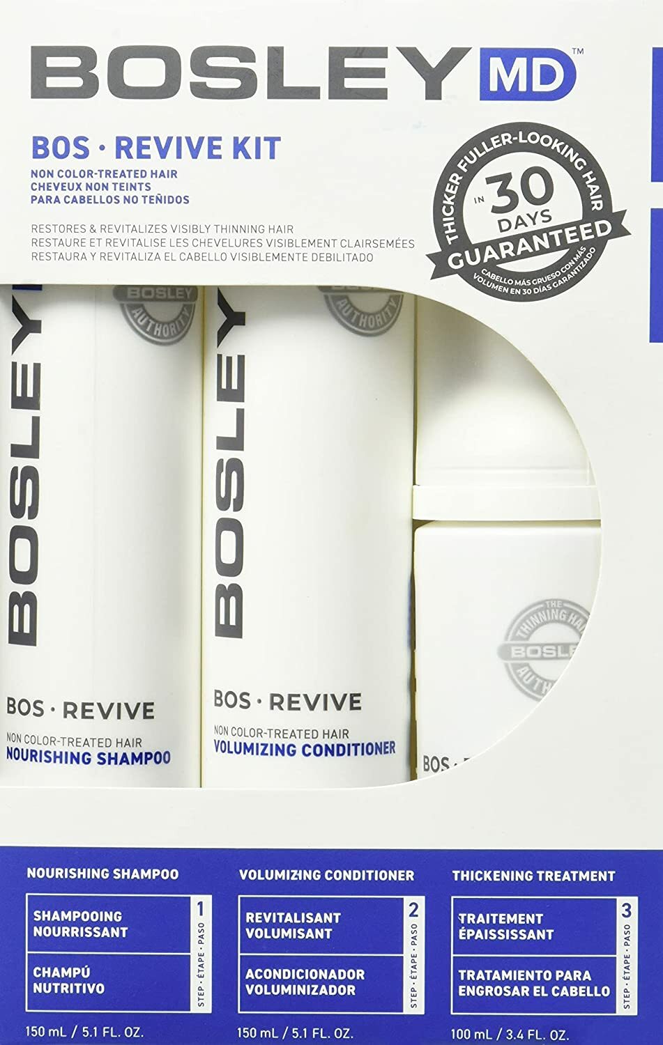 Bosley Bosrevive Starter Pack for Non Color-Treated Hai