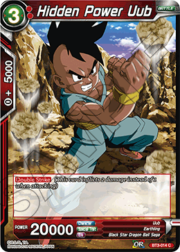 BT3-014 Hidden Power Uub