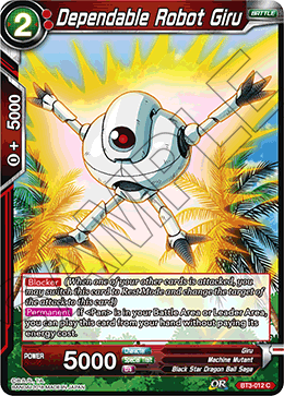 BT3-012 Dependable Robot Giru