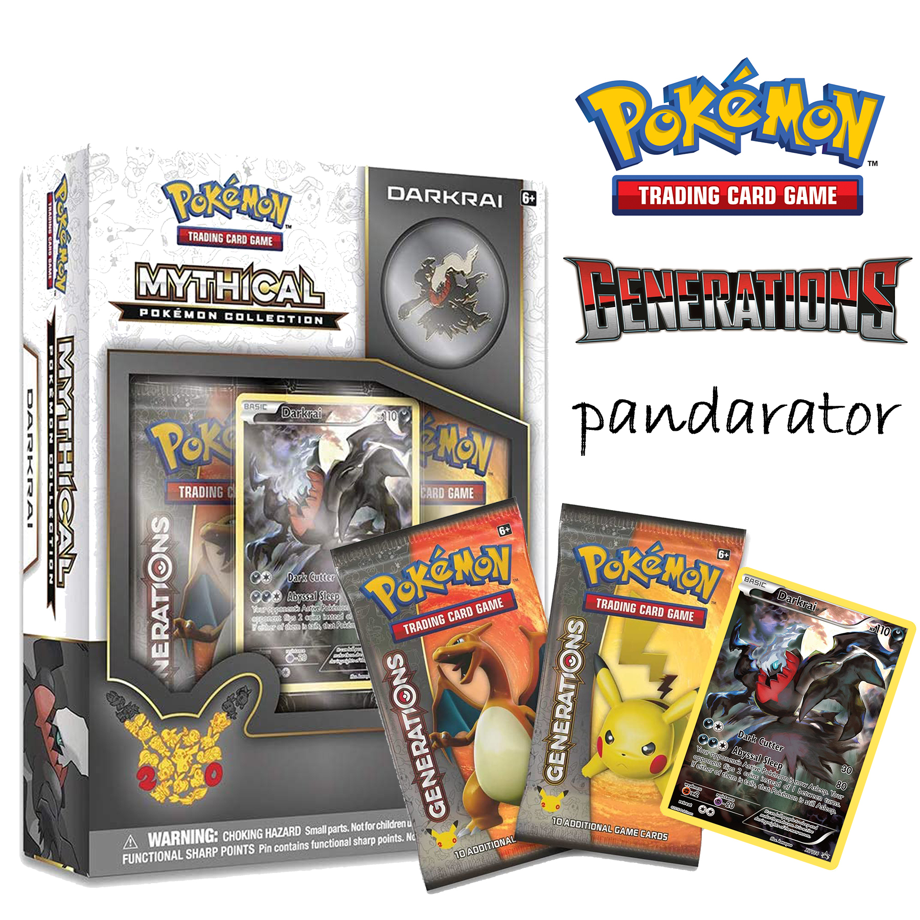 Mythical Pokemon Collection 禮盒 - 達克萊伊