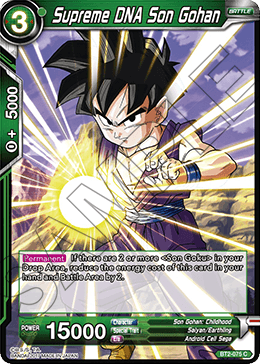 BT2-075 Supreme DNA Son Gohan