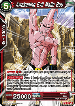 BT2-027 Awakening Evil Majin Buu