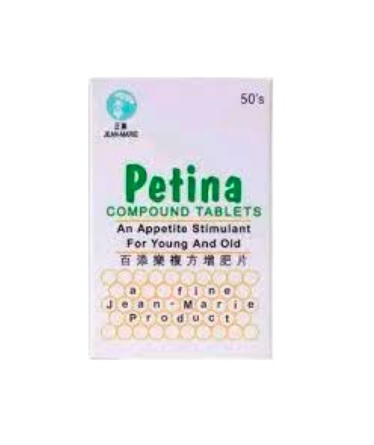 Petina 百添樂複方增肥片 50片