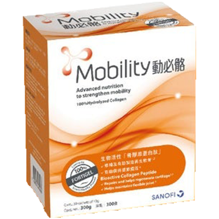 SANOFI Mobility 動必骼 (沖包) 關節營養補充品 每盒30包 300g