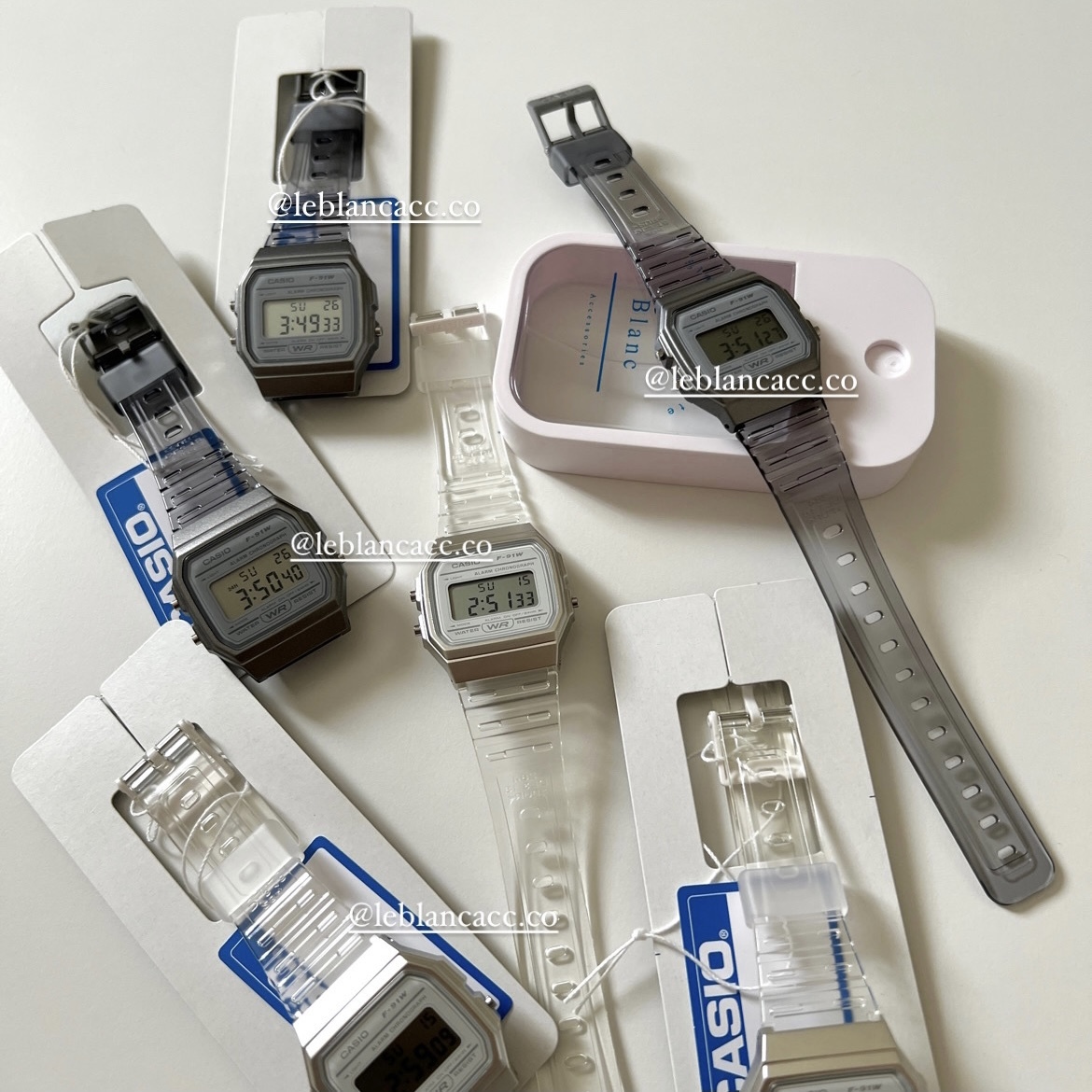 Casio 透明電子錶