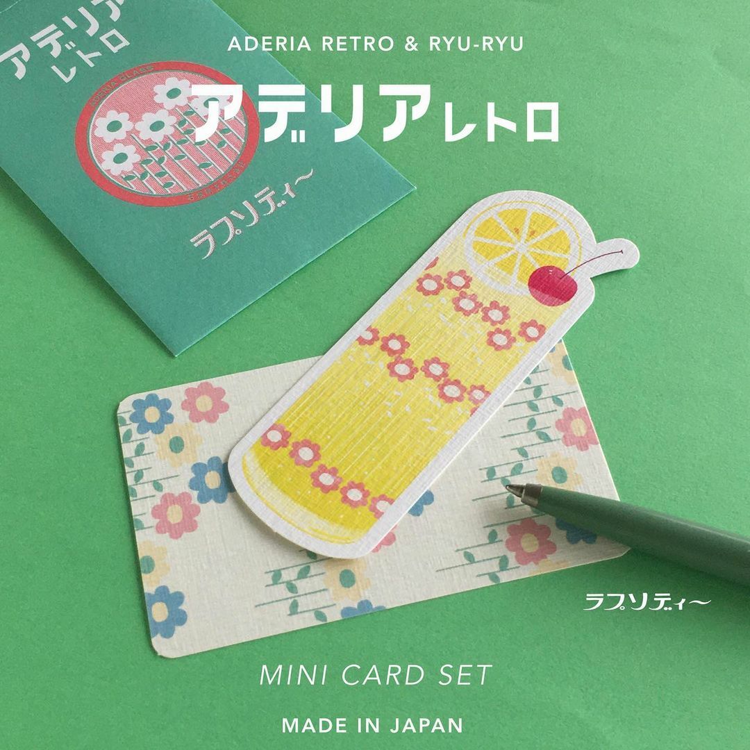 ADERIA RETRO & RYU-RYU 昭和復古文具系列 迷你卡組 - 狂想曲
