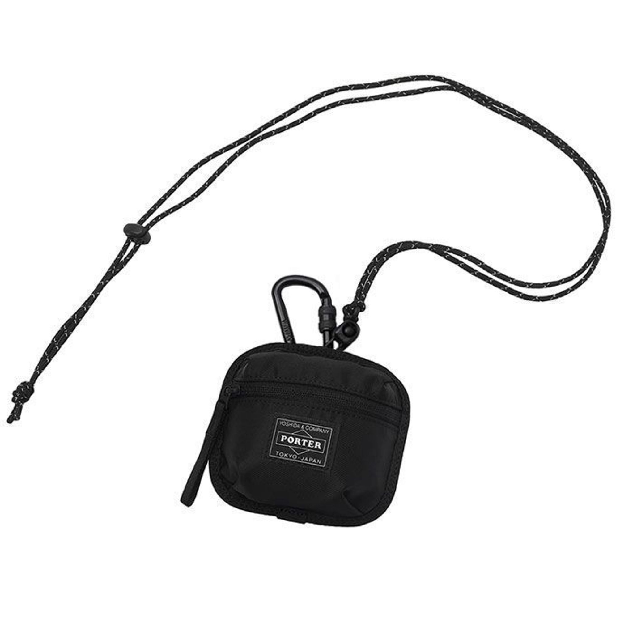 【💥日本直送 】PORTER系列 “PORTER COMPART”系列 尼龍材料 功能性銀包 黑色