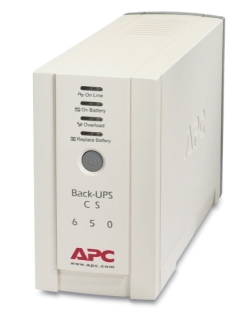 APC Back UPS CS 650VA 230V UPS, (USB port) w USB cab...