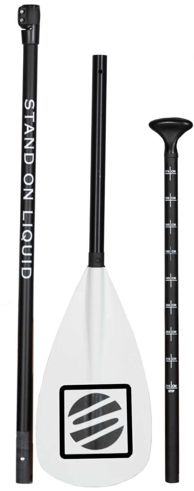 Stand On Liquid Blast Fiberglass Adjustable 3pcs Paddle