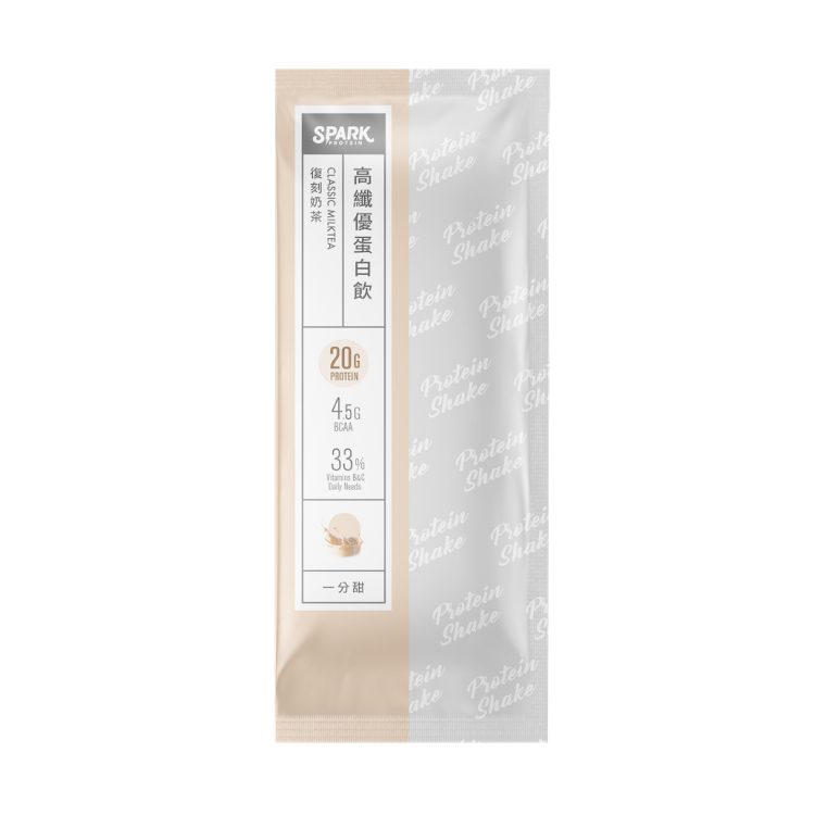Spark Shake 高纖優蛋白飲－復刻奶茶｜乳清蛋白推薦 無添加人工代糖｜Spark Protein