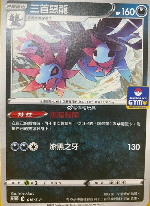 016/S-P 三首惡龍