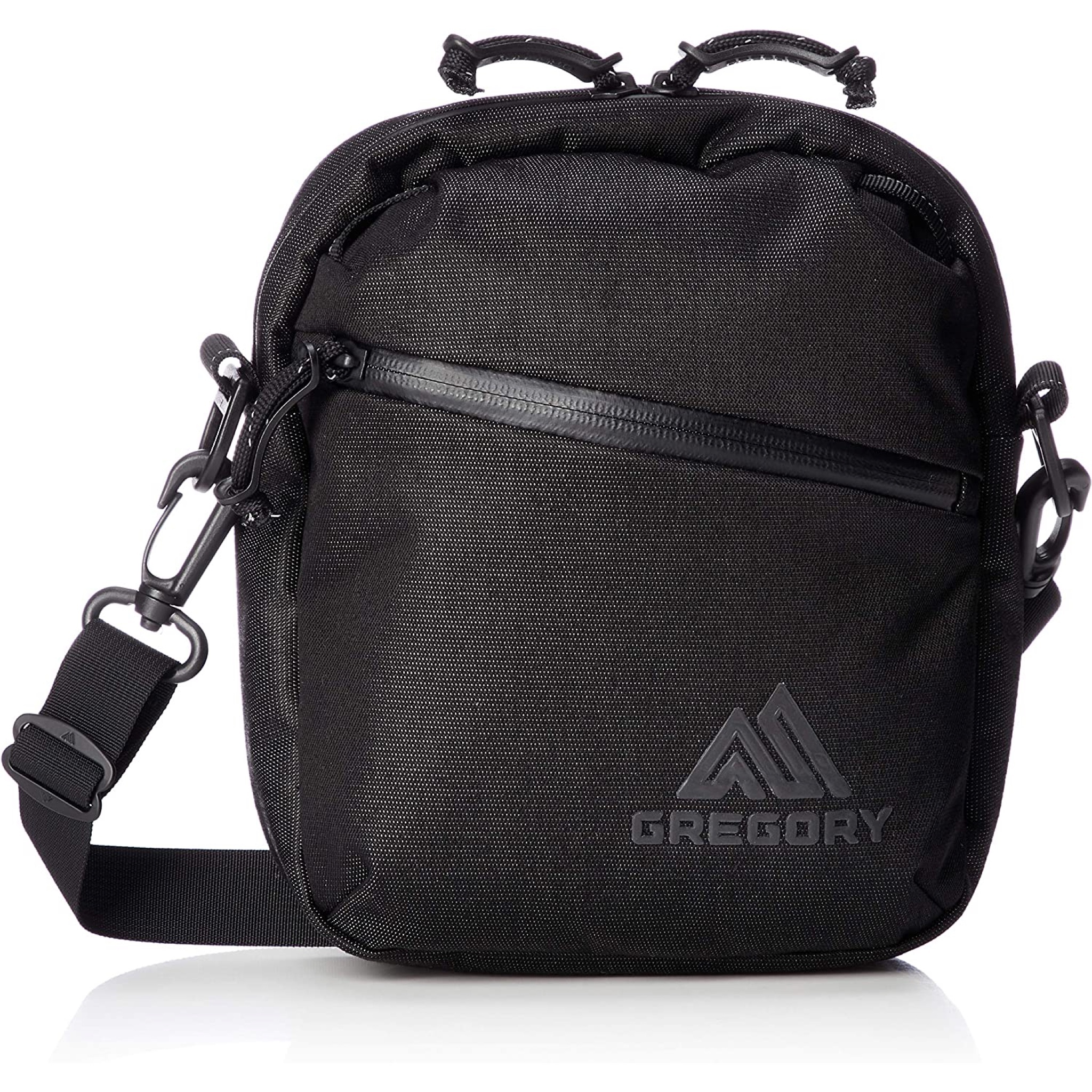 【💥 日本直送】2L GREGORY QUICK POCKET M 斜款拉鍊黑色 肩孭 / 斜孭 / 腰袋