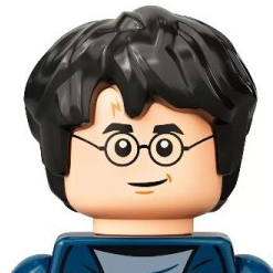 Lego 36762 Minifigure, Hair Thick and Messy