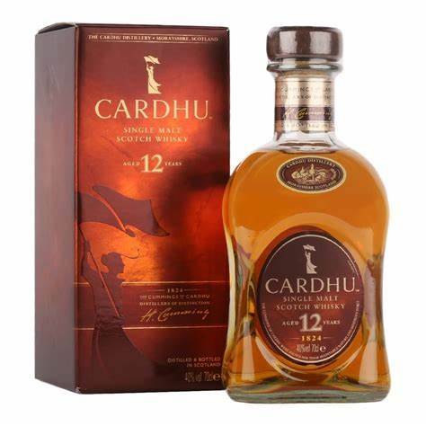 Cardhu 12 Year Old Single Malt Whisky