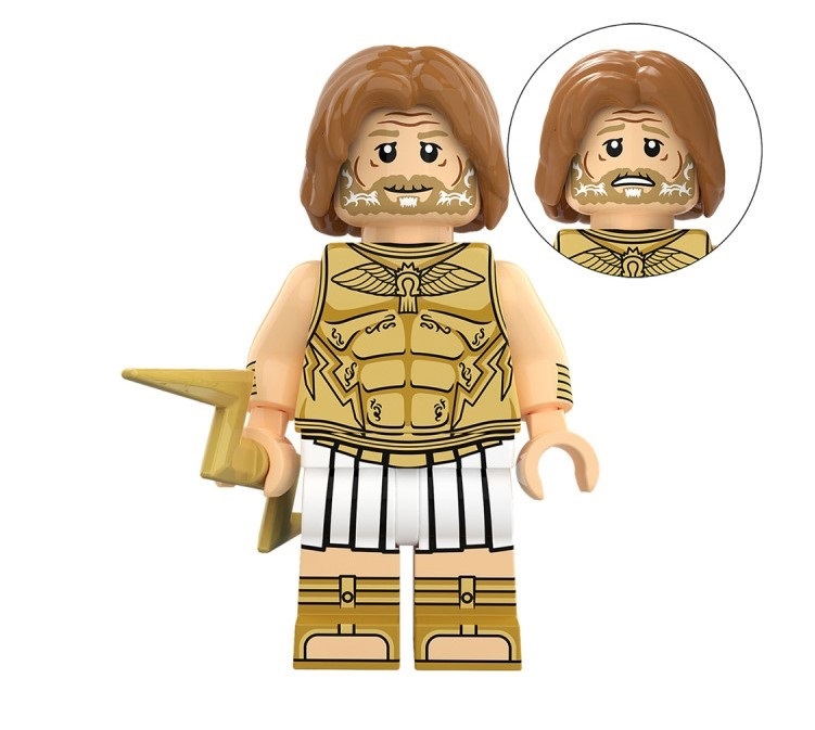 Zeus Thor Marvel Custom Minifigs Fit Lego XP479