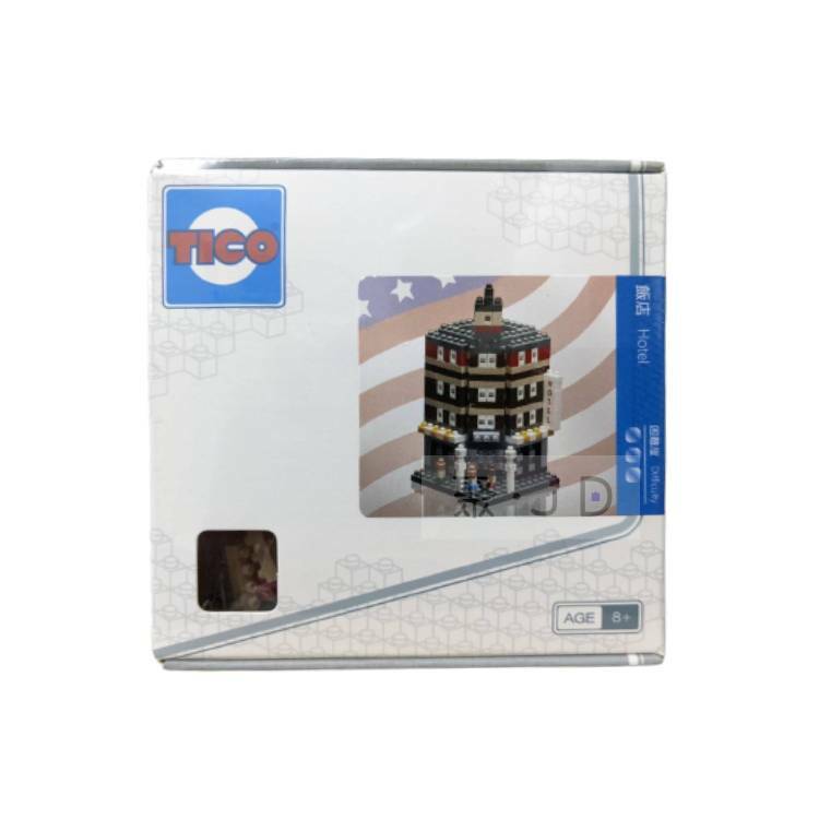 TICO MINI BRICKS World Architecture - T-1122 Hotel