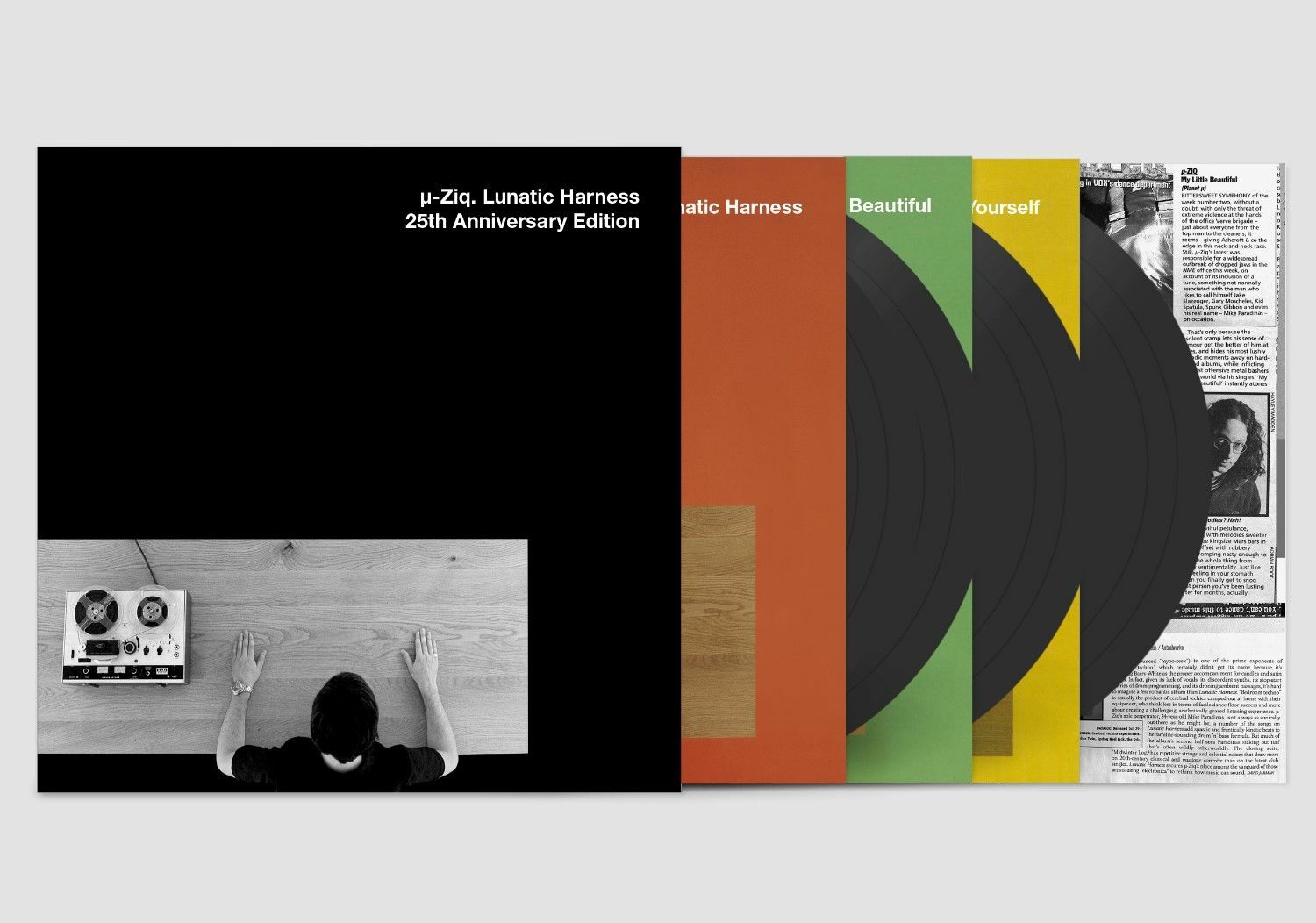 µ-Ziq《Lunatic Harness (25th Anniversary Edition)》（4LP B