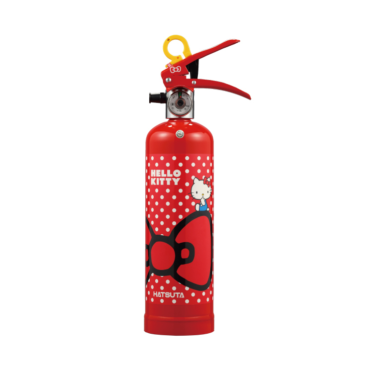 Hello Kitty家用強化液滅火器(俏皮紅)|正德防火