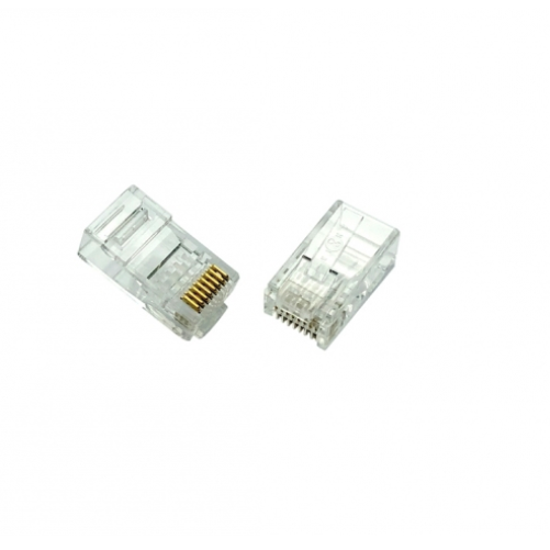 Eight Cat5e Modular Plug (RJ45)